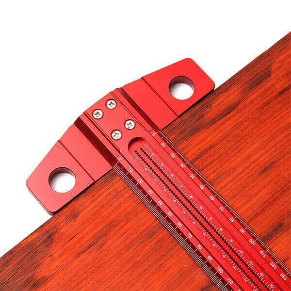 WoodyLock® Precision Woodworking T-SQUARES Scribing Ruler